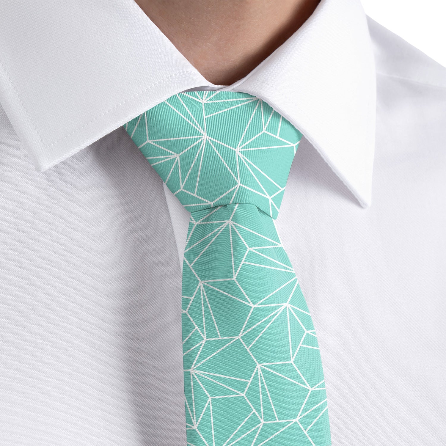 Bert Geometric Necktie | Skinny, Knotty, Classic Widths