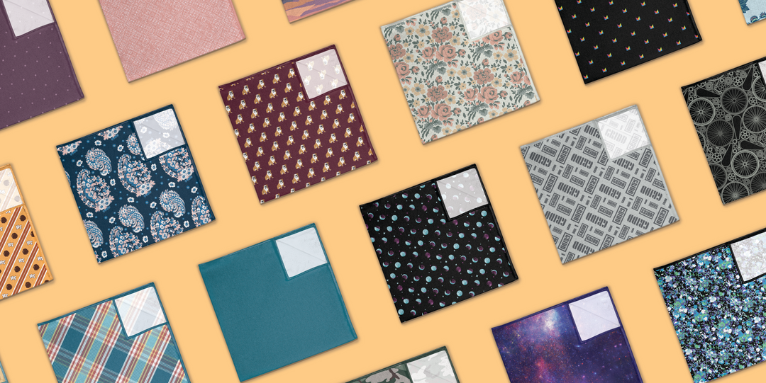 Custom Pocket Squares: Personalized Design with Logo, Brand & Artwork ...