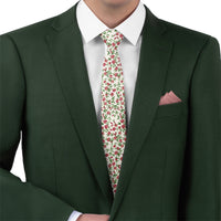 Edward Floral Necktie | Skinny, Knotty, Classic Widths
