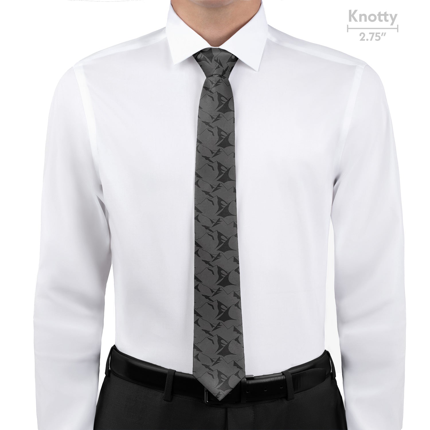 Mountains Necktie | Skinny, Knotty, Classic Widths