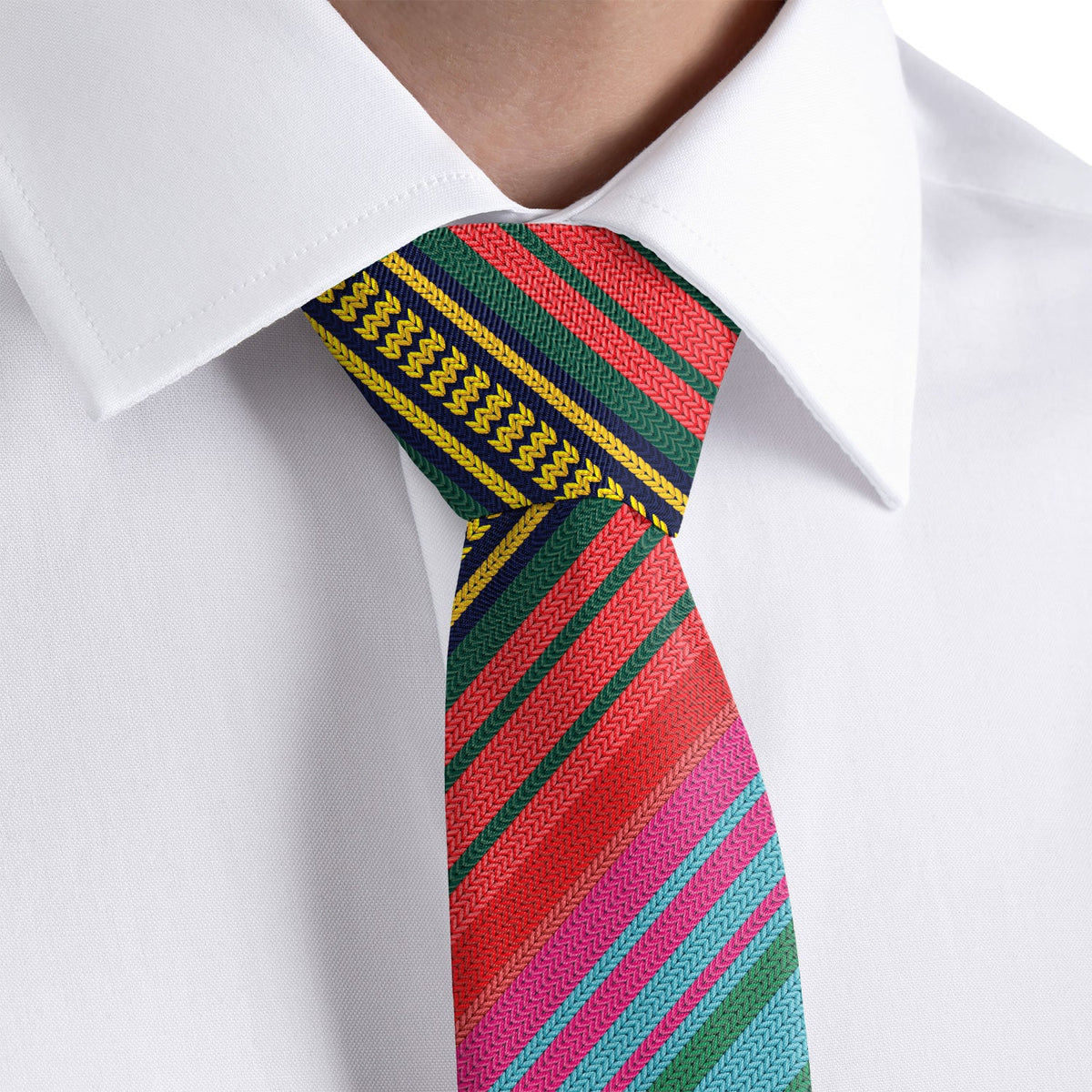 Saltillo Stripe Necktie | Skinny, Knotty, Classic Widths