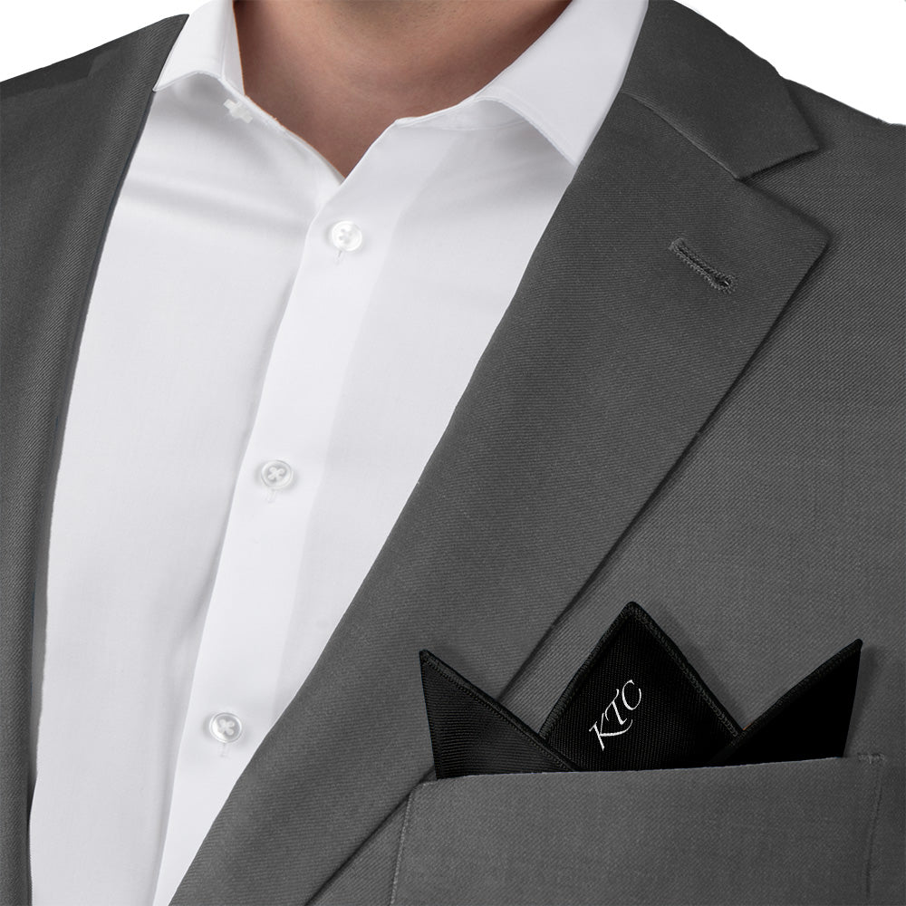 Script Monogram Pocket Square